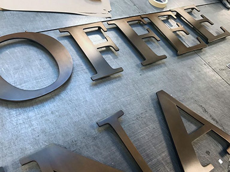 Outdoor Metal Letters - LITASIGN